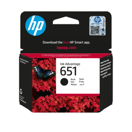 C2P10AE HP 651 Black Original Ink Advantage Cartridge