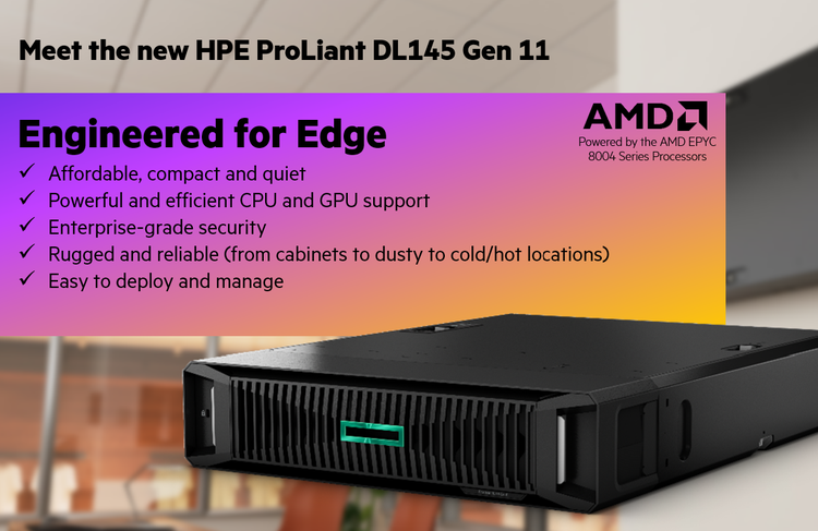 HPE ProLiant DL145 Gen11: The Future of Edge Computing